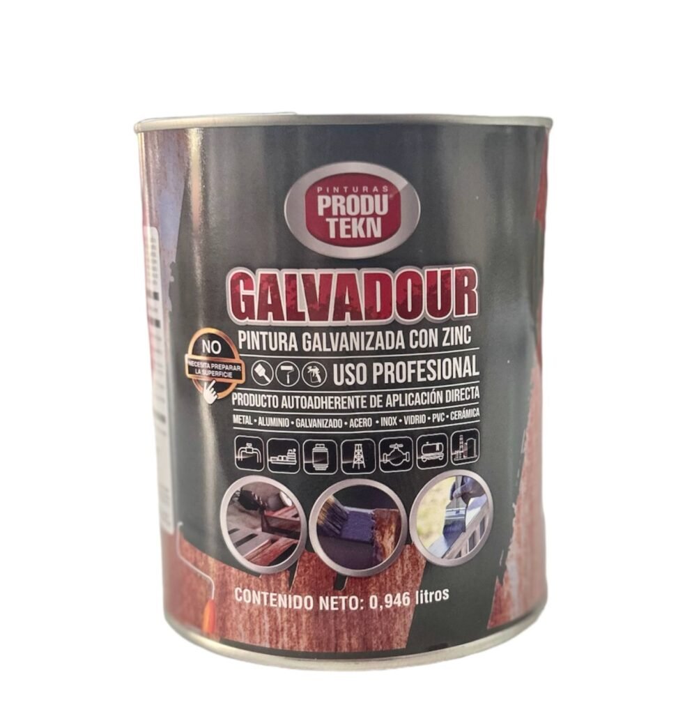 GALVADOUR PINTURA GALVANIZADA ZING GRIS - Dicopaint